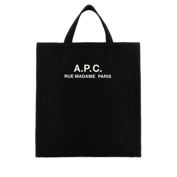 A.P.C. | Bags | Apc Men Black Canvas Cabas Shopping Bag | Poshmark